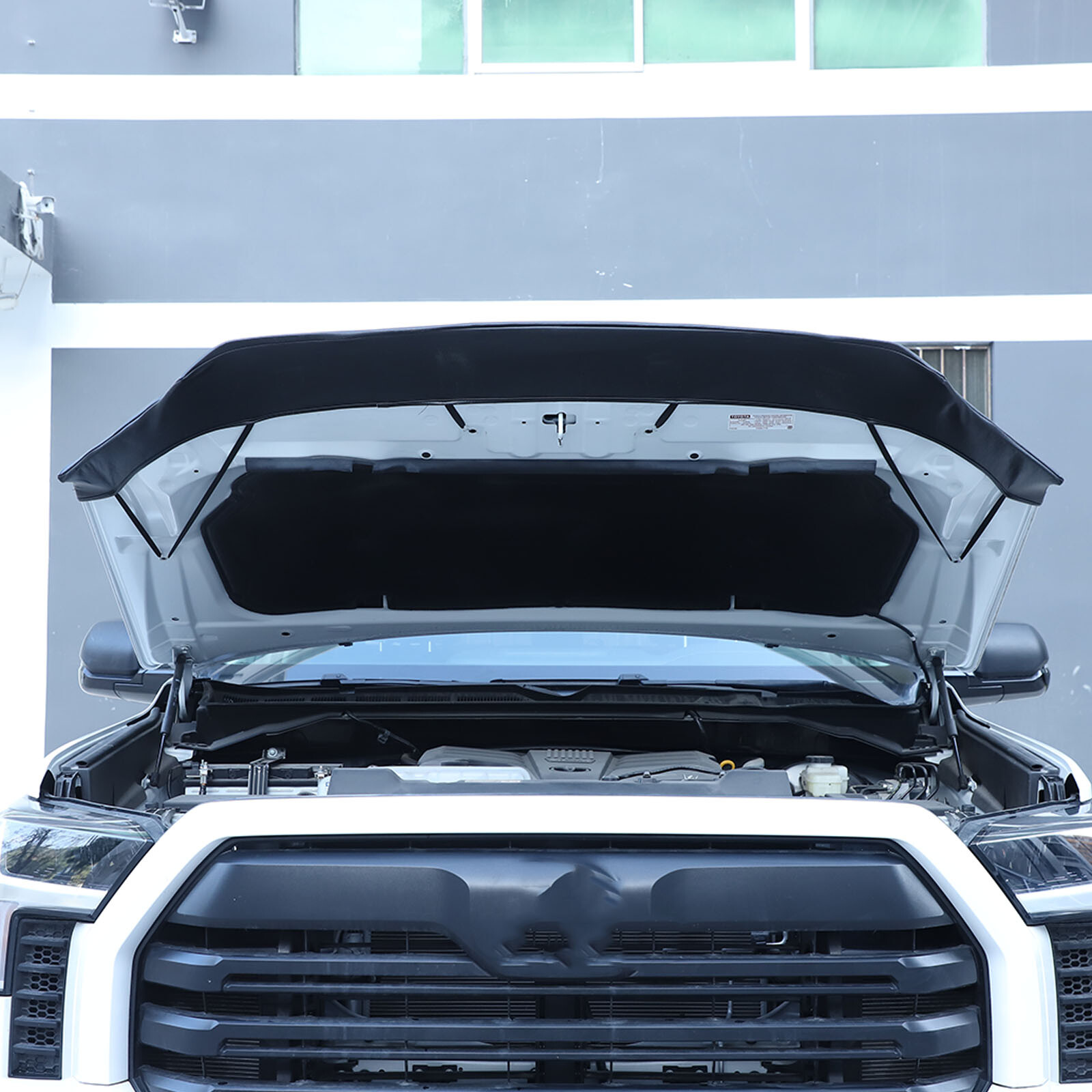 Pu Leather Hood Shield Bug Stone Deflector Guard Bra Fits Tundra ...