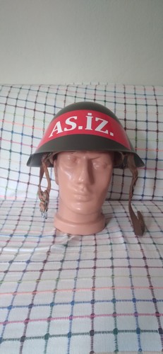 Turkish Army MP DDR NVA East German helmat combat helm casco Elmetto 2 ...
