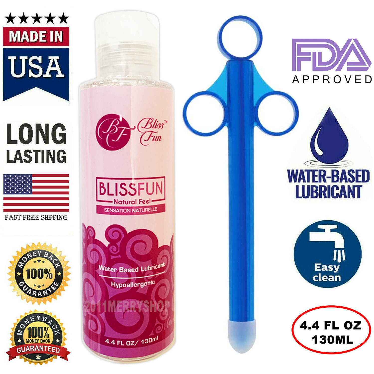 Lube Personal Lubricant Water Based Sex-Lubricant Launcher Injector ...