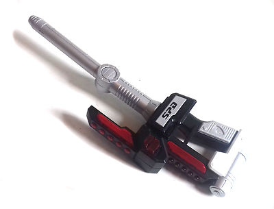 Morphin Power Rangers SPACE POLICE SPD Roleplay Toy Gun weapon / sword ...