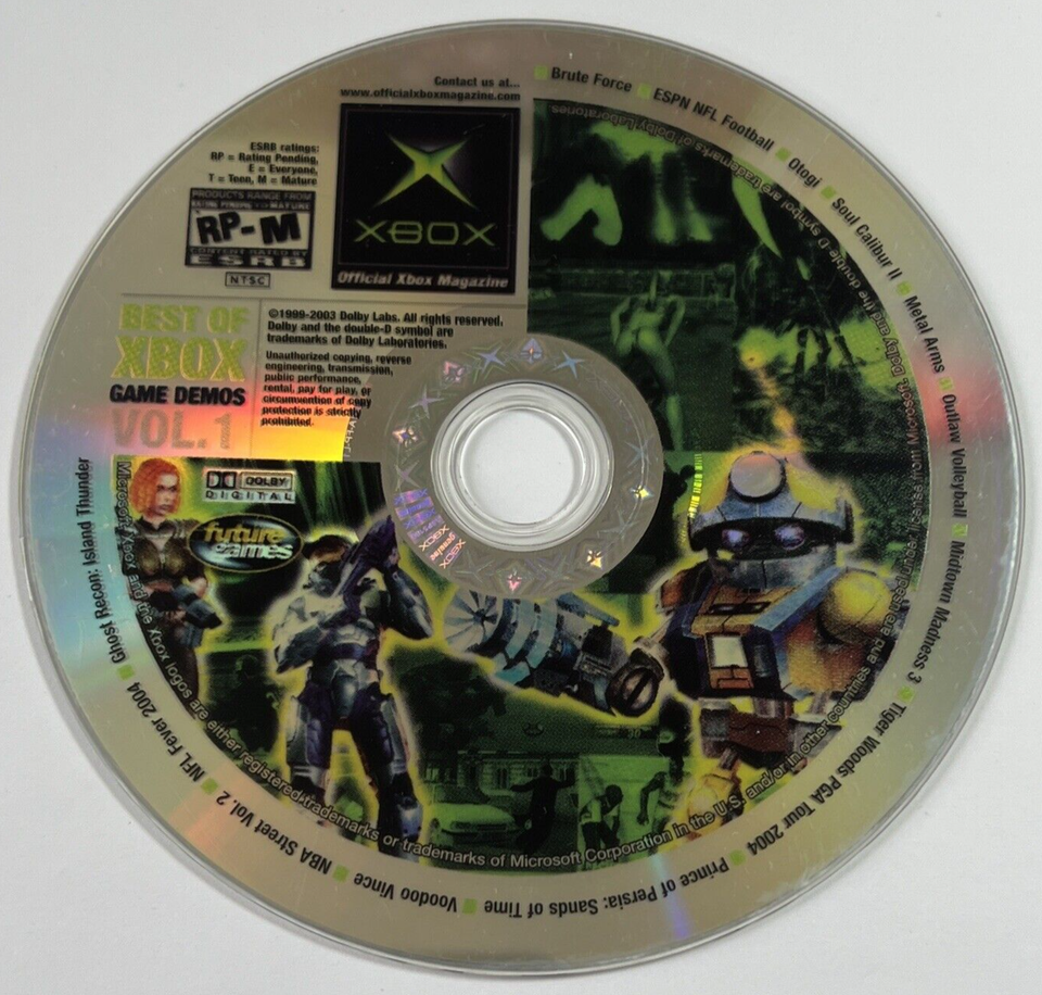 XBOX 360 Game Demos - Best of XBOX Game Demos Vol.1. *DISC ONLY* | eBay