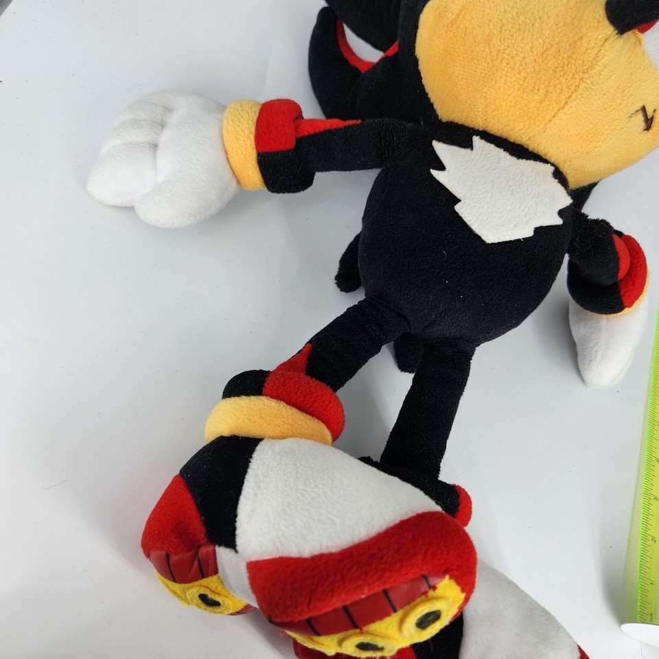 Sonic ADVENTURE 2 Plush SEGA Shadow the Hedgehog EXTRMLY RARE 2001 ...
