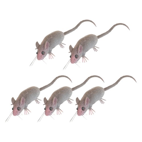 5 Pcs Rat Prank Prop Rats Novelty Rat Toys Rat Toys Kids Fake Rat Toys ...