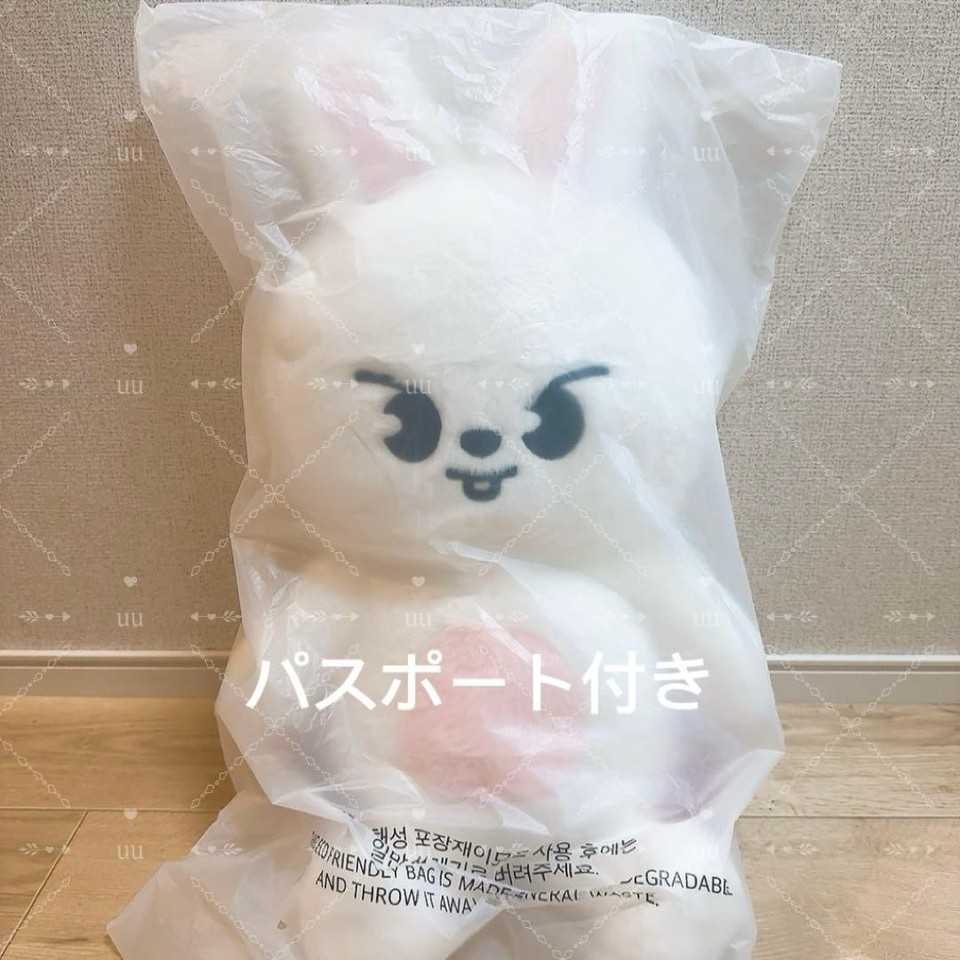 Stray Kids SKZOO Leebit Official Plush Teddy Bear Ver. 5’clock with ...