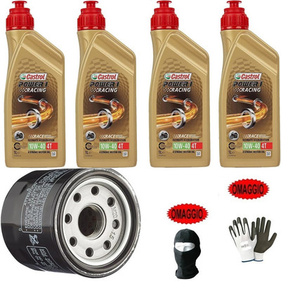 PER GAS GAS FSR 450 TAGLIANDO CASTROL POWER 1 RACING 10W40 SINTETICO ...
