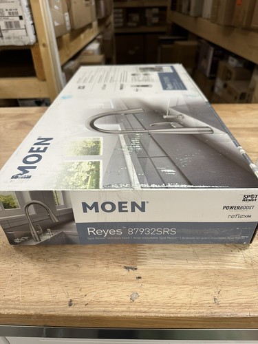 READ DESCRIPTION!!! MOEN Reyes PullDown Kitchen Faucet SpotResist ...