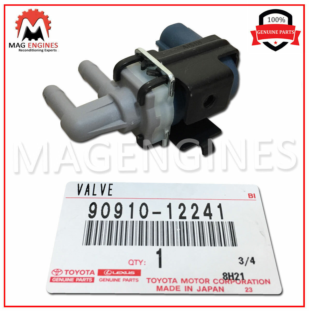 90910-12241 GENUINE OEM DUTY VACUUM SWITCHING VALVE 9091012241 | eBay