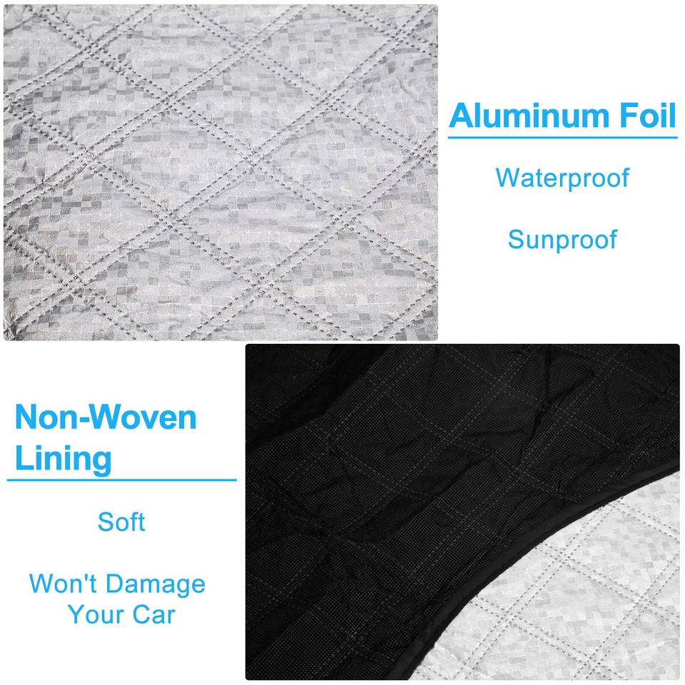 Motorhome Thermal Windscreen Screen Cover Wrap Black Out Blinds For ...