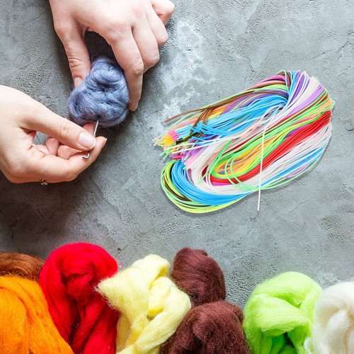 200 Pcs Pvc Braided Rope Braiding String Weaving Cord Craft Trim | eBay