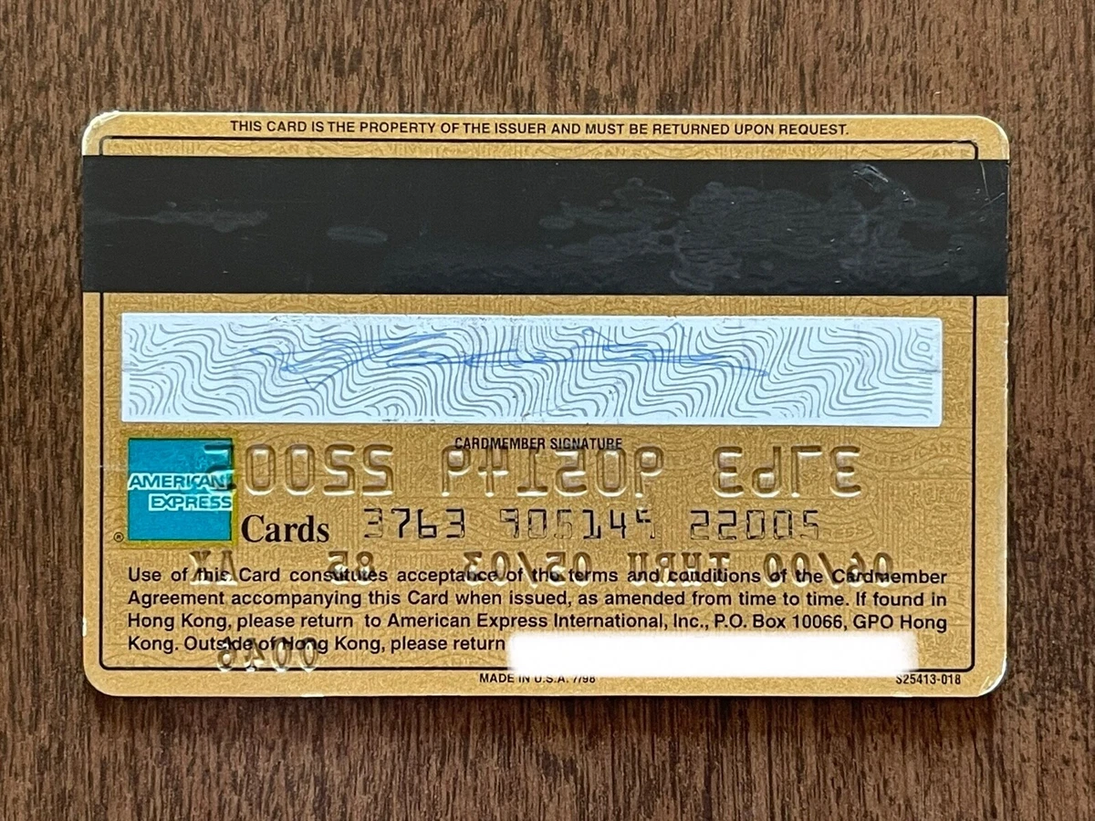 Issuing Bank American Express Information