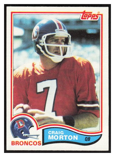 1982 Topps #81 Craig Morton | eBay