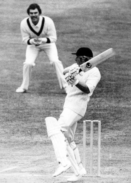 England Opening Batsman Barry Wood In Action 1975 Old Photo | eBay ...