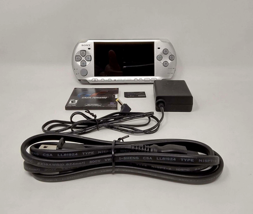 SONY PSP 3000 Mystic Silver System with 2 GB Memory Card and Gran ...