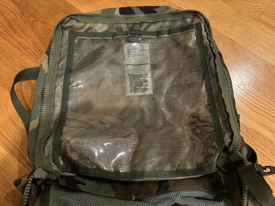 NOS Woodland Molle Medic Set - Medic Vest With Medic Backpack & Pouches ...