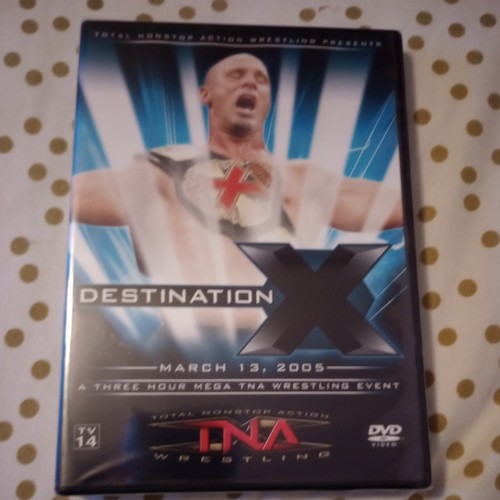 NEW Impact TNA Pro Wrestling Destination X 2005 DVD AJ Styles Jeff ...