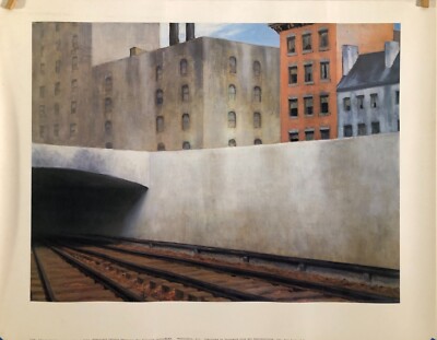 Edward Hopper Poster - Approaching a City - 1946 | eBay