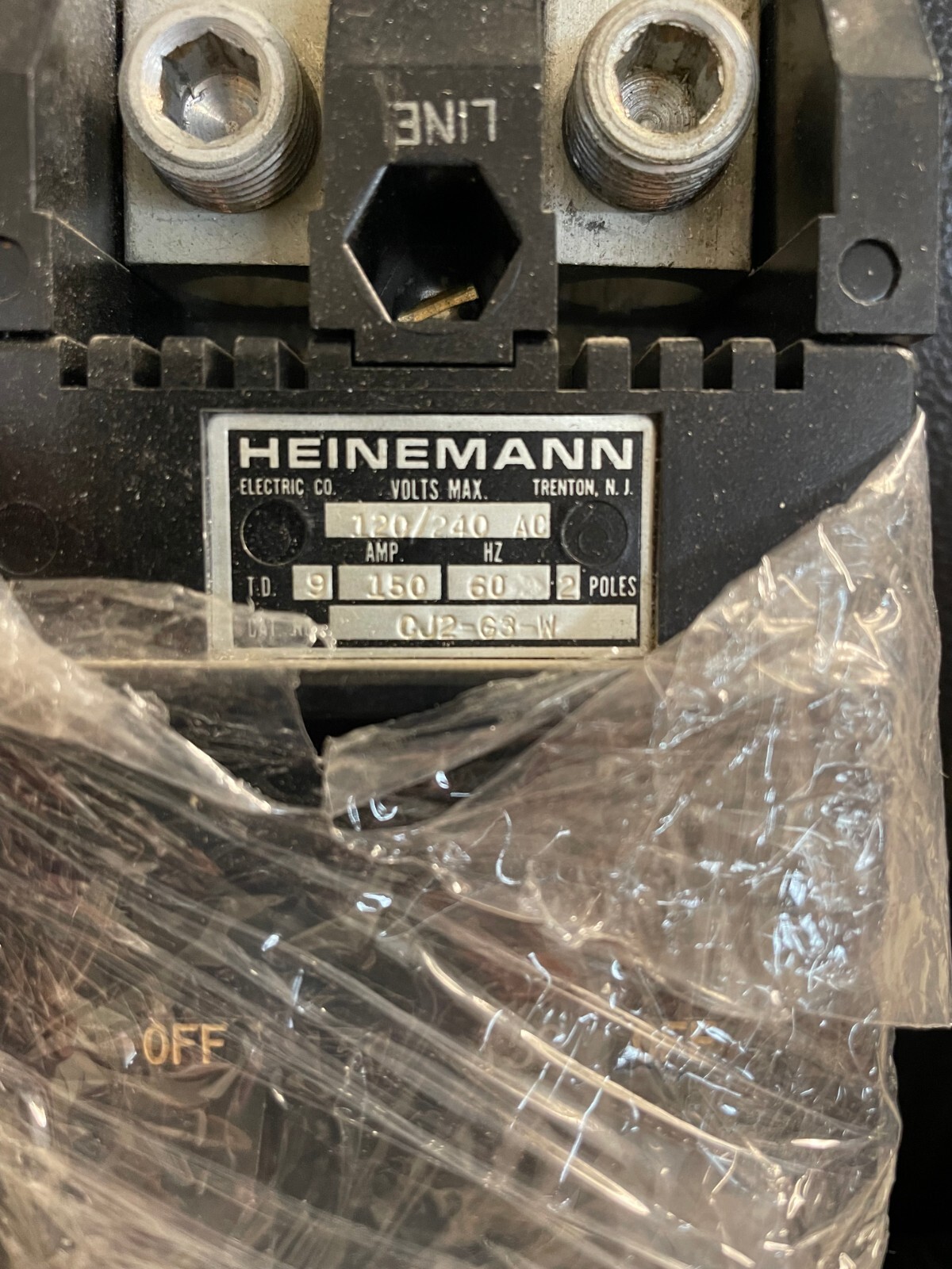 Heinemann CJ2-G3-W 150 - 150 AMP, 2 Pole, 240 V | eBay