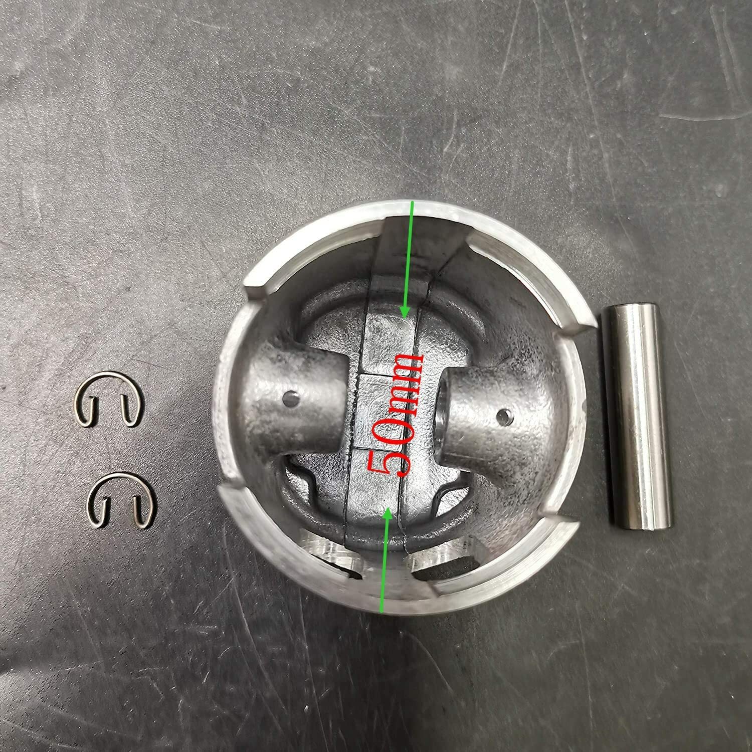CDHPOWER YD100 Cylinder (50MM) & Windowed Piston Kit-Gas Motorized ...