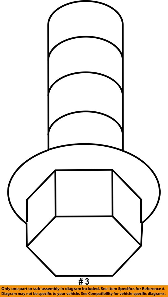 GM OEM 06-24 Avalanche Trailer Hitch Components-Trailer Hitch Bolt ...