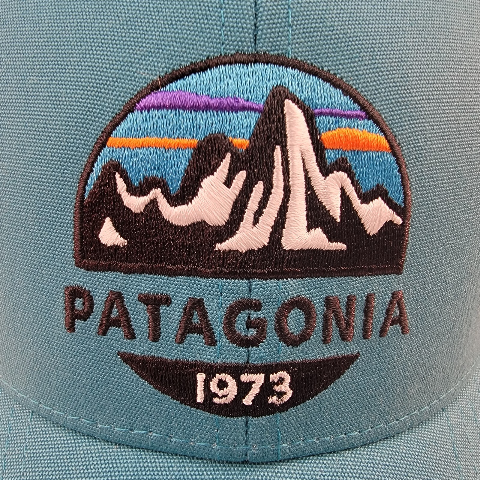 Patagonia Fitz Roy Scope LoPro Trucker Hat Mako Blue Adjustable Size ...