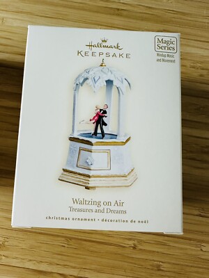 Hallmark Keepsake Waltzing On Air Magic Series Wind Up Music & Movement ...