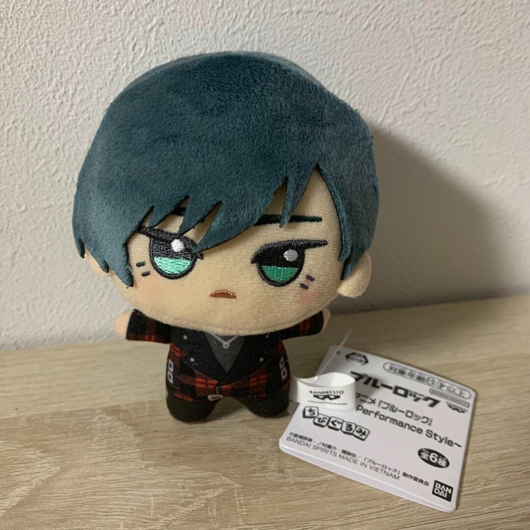 Blue Lock Chibigurumi Performance Style Plush Doll Rin Itoshi 11cm ...