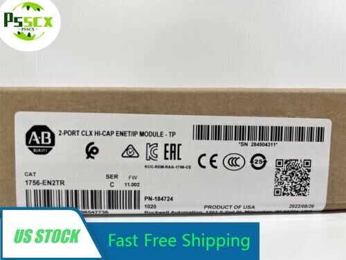 AB 1756-EN2TR Ser C ControlLogix Ethernet Module Allen-Bradley ...