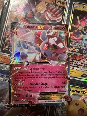 Diancie EX 72/124 Fates Collide Holo | eBay