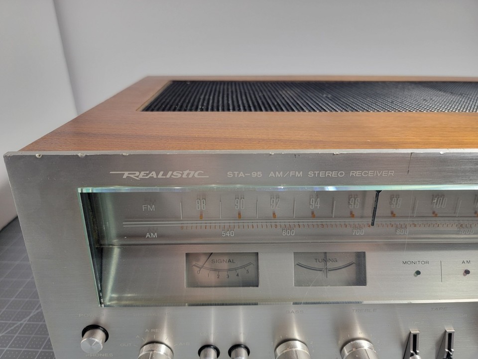 Realistic STA-95 AM/FM Stereo Receiver - Working, As-Is | eBay