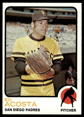 1973 Topps Baseball #244 - Ed Acosta - NM | eBay