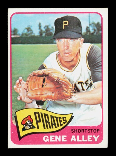 1965 Topps #121 Gene Alley Pittsburgh Pirates EX-NM | eBay