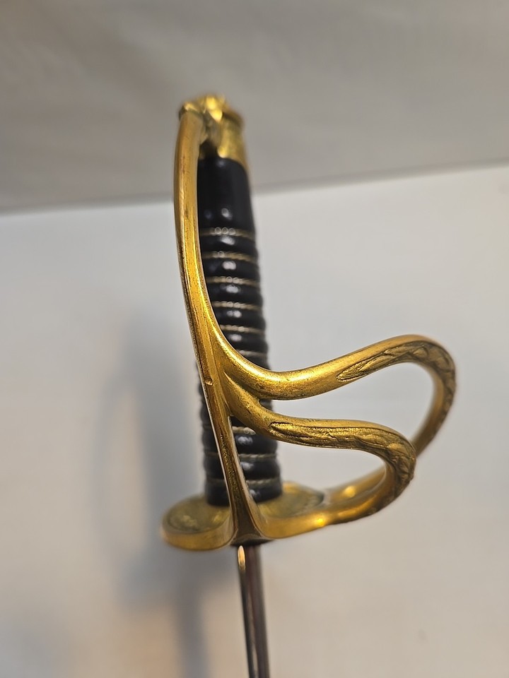 U.S. Armory Springfield Model 1872/1880 Cavalry Officers Sword Saber w ...