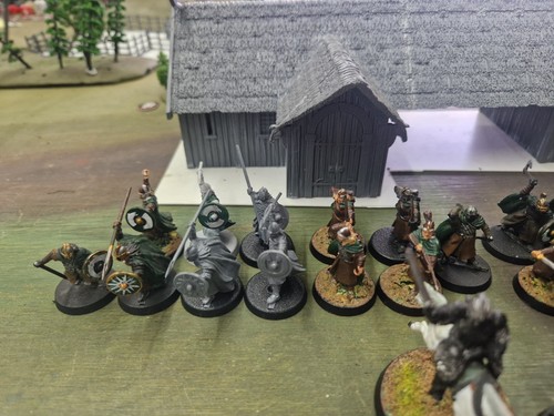 MESBG Kingdom Of Rohan Army Eomer Eowyn Hama Royal Guard Warriors | eBay