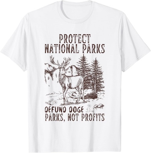 Protect National Parks Defund DOGE Support Parks Not Profits Hoodie or ...