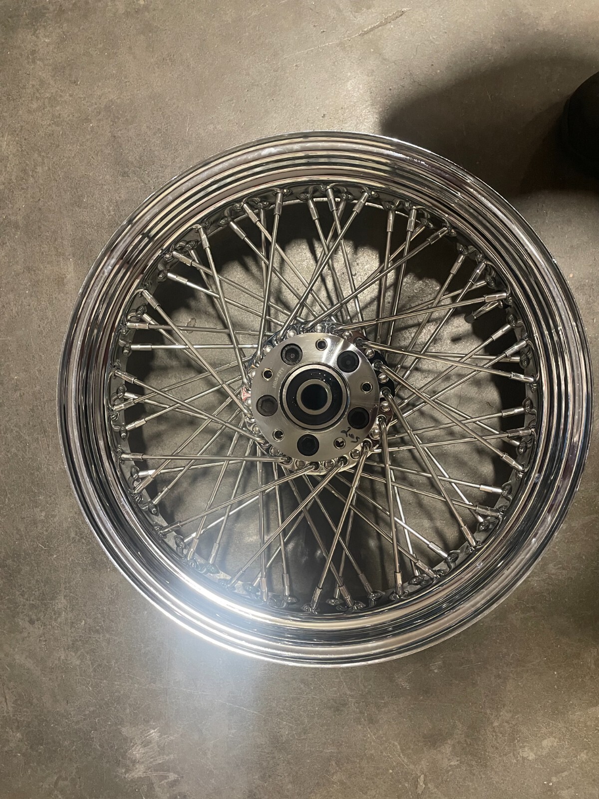 DNA 16"X 3.5" 60 SPOKE FRONT WHEEL SINGLE DISC 3/4" BEARINGS 00-06 FLST ...