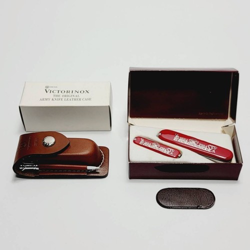 Victorinox 100th Anniversary Multi Tools Swiss Army Knife w/ Case Box ...