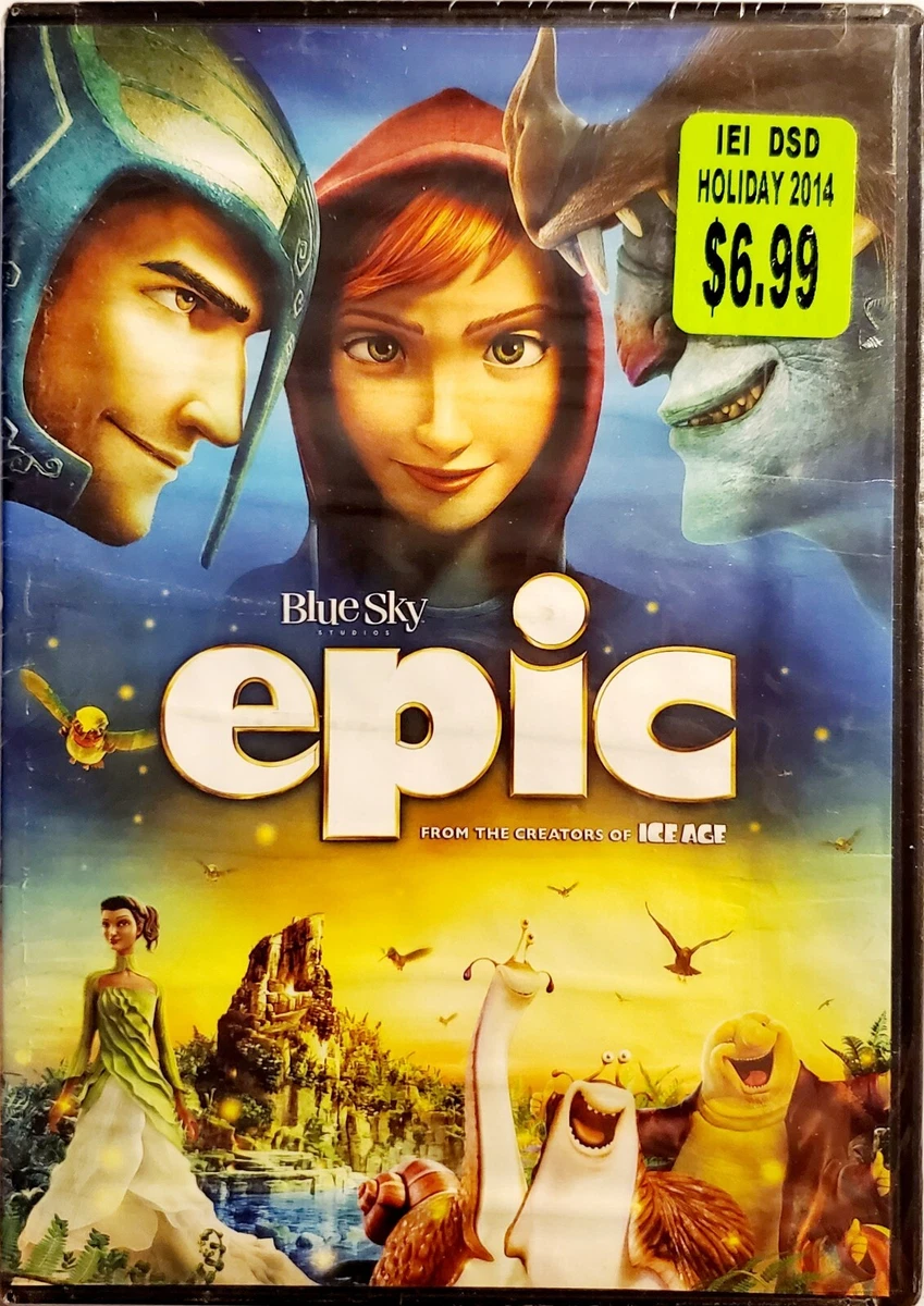 Epic Animated Movie Poster