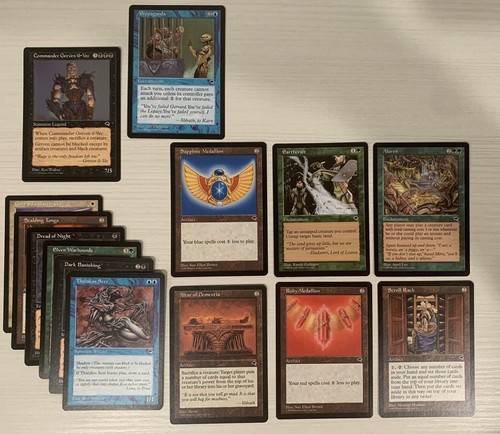 MTG: Tempest Lot, Earthcraft, Aluren, Ruby Medallion, Scroll Rack, NM ...