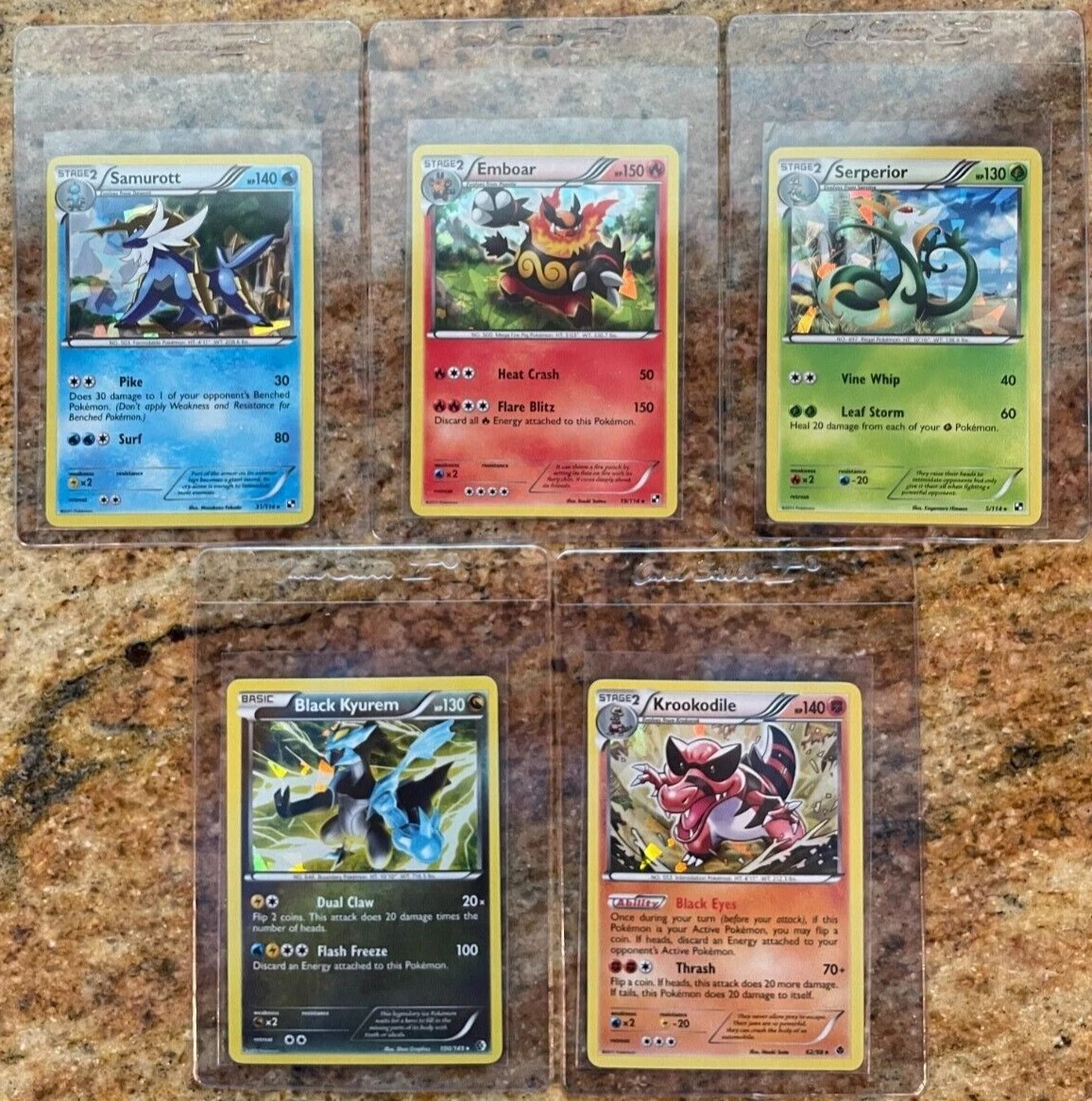 All Pokemon Cards Black And White