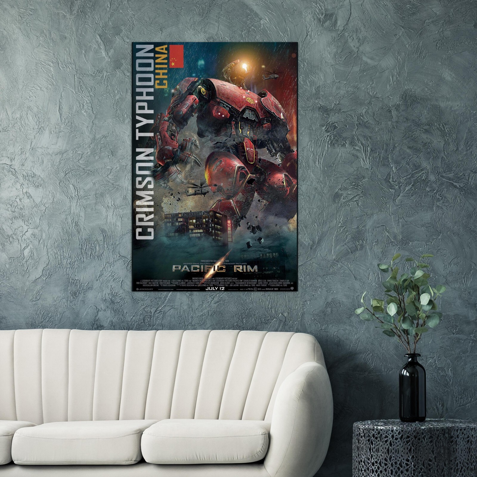 Crimson Typhoon - Jaeger Poster (11 x 17 Inches) Movie Poster | eBay