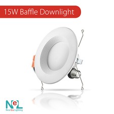 Whitecroft Lighting Esprit Eslh24k 24w LED 4000k Recessed Downlight for ...