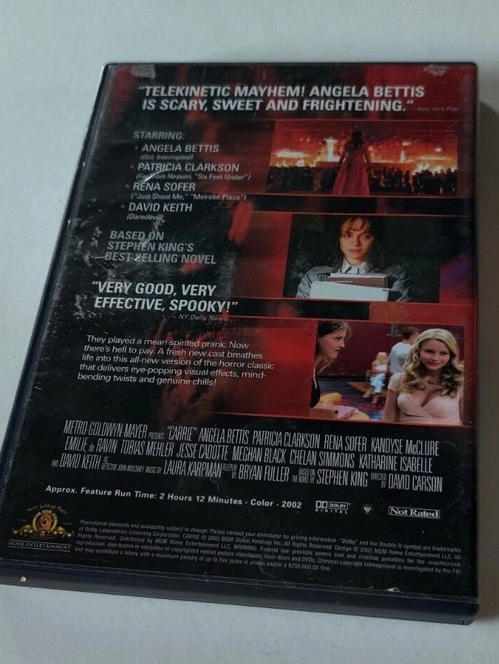 Carrie Stephen King 2002