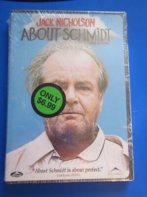 About Schmidt (DVD, 2003) Jack Nicholson New factory sealed ...