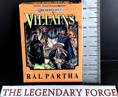 Ral Partha Dungeons & dragons Dragonlance Villains Box Set 10-504 Ultra ...