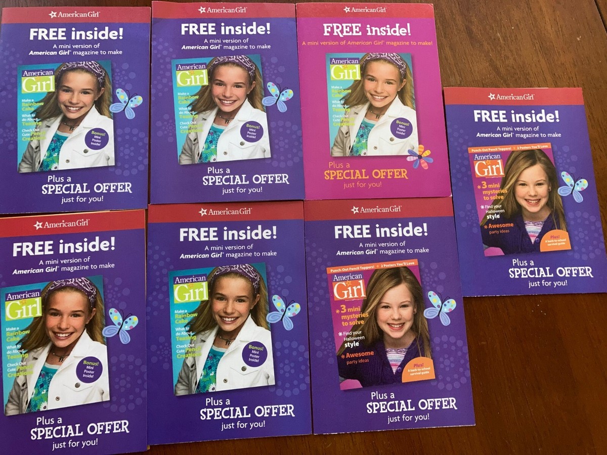 American Girl Mini Magazines Print Outs