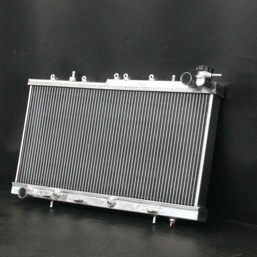 AT MT Aluminum Radiator Fit Nissan Pulsar N15 N14 Sedan 1.6L 2.0L 4cyl ...