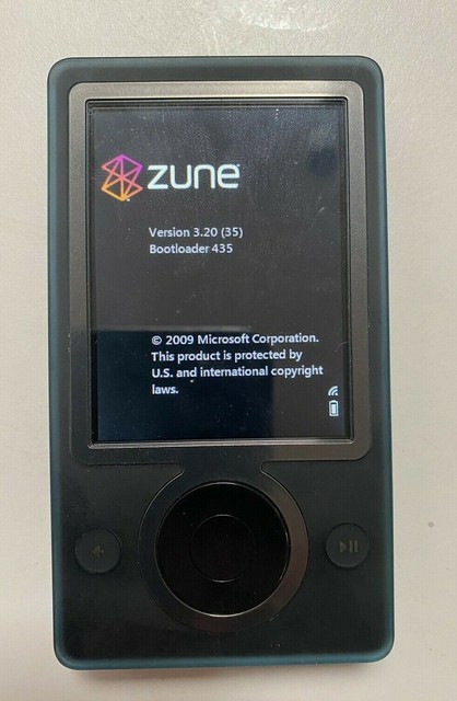 Microsoft Zune 30 Black (30 GB) Digital Media Player for sale online | eBay