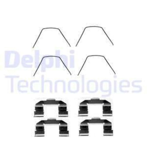 DELPHI Kit D'Accessoires Plaquette Avant pour Mazda 6 Break LX0421 ...