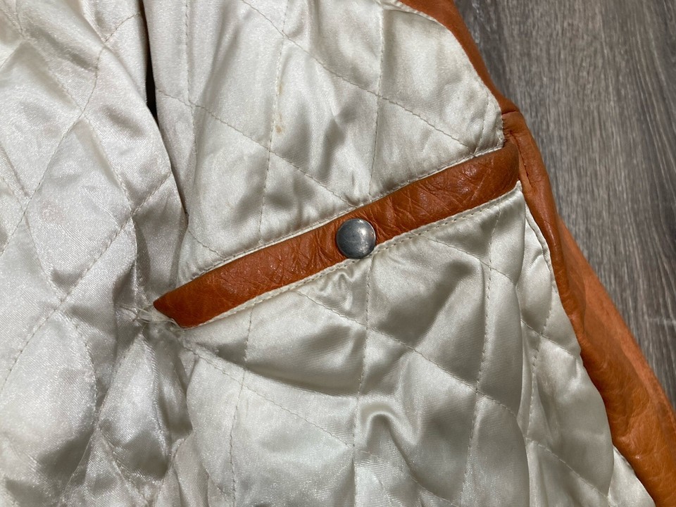 RARE 90’s MENS VINTAGE HIP HOP DAMANI DADA BALLER SUPREME LEATHER COAT ...