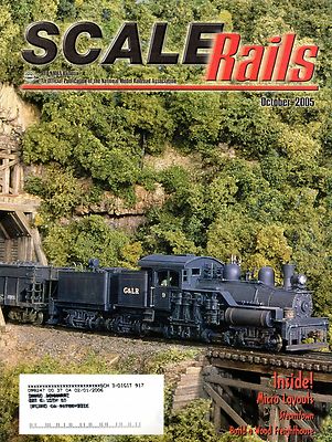 Scale Rails Magazine October 2005 Micro Layouts Steamtown Wood ...